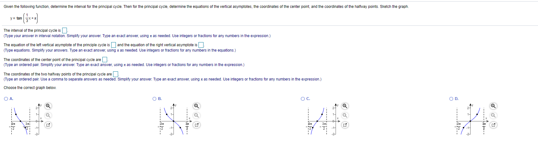 Solved Given the following function, determine the interval | Chegg.com