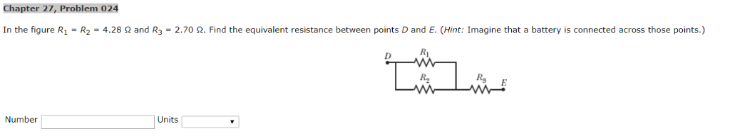 Solved Chapter 27, Problem 024 In the figure R1-R2-4.28 Ω | Chegg.com
