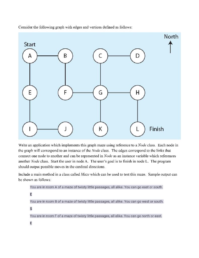 Solved Consider the following graph with edges and vertices | Chegg.com