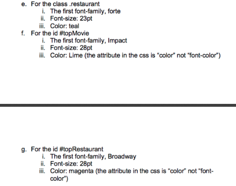 Solved HTML Lab - Thank you for helping me with this code! I | Chegg.com