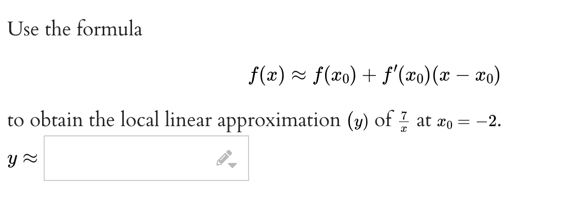 Solved Use The Formulaf X ~~f X0 F X0 X X0 To Obtain The