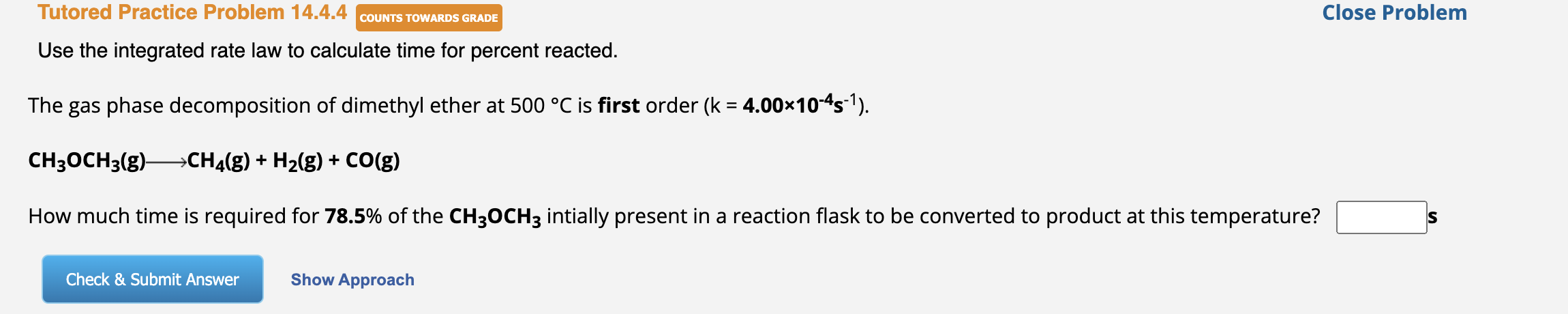 Solved Tutored Practice Problem 14 4 4 Close Problem Use The