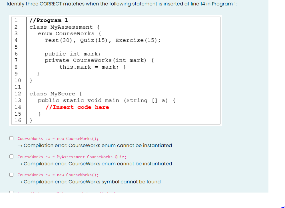 Solved Identify three CORRECT matches when the following | Chegg.com