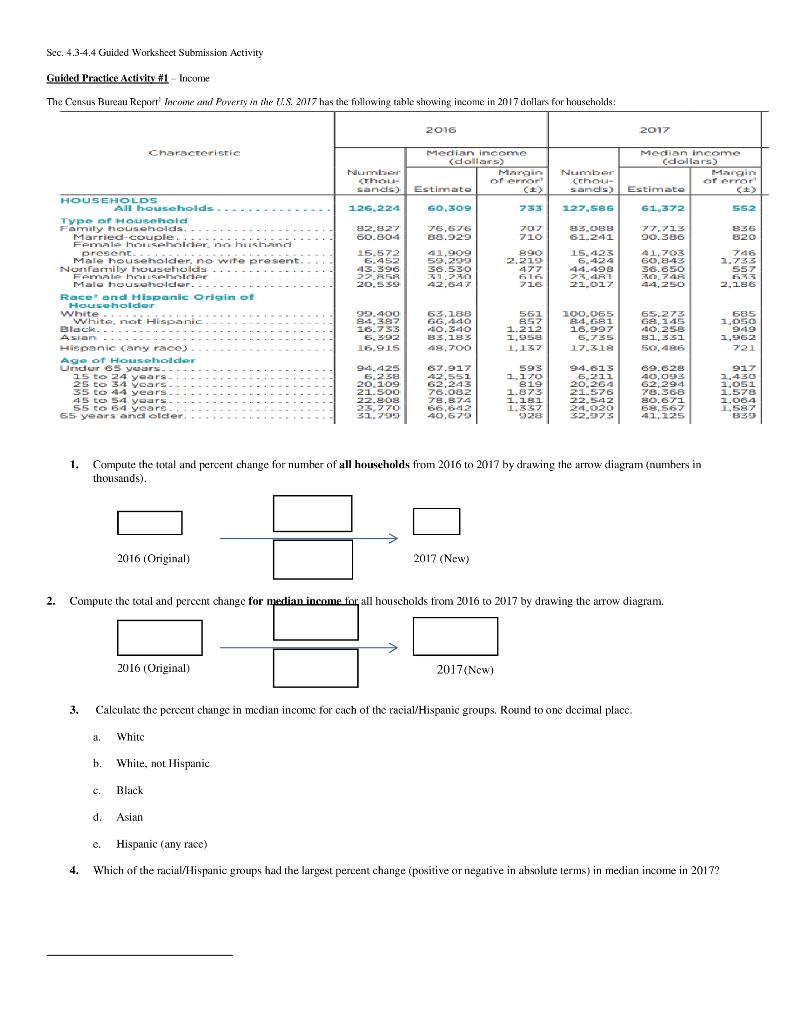 Solved Sec. 4.3-4.4 Guided Workshect Submission Activity | Chegg.com
