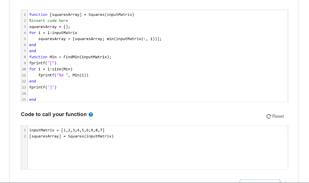 Solved Write a function called Squares that takes a | Chegg.com