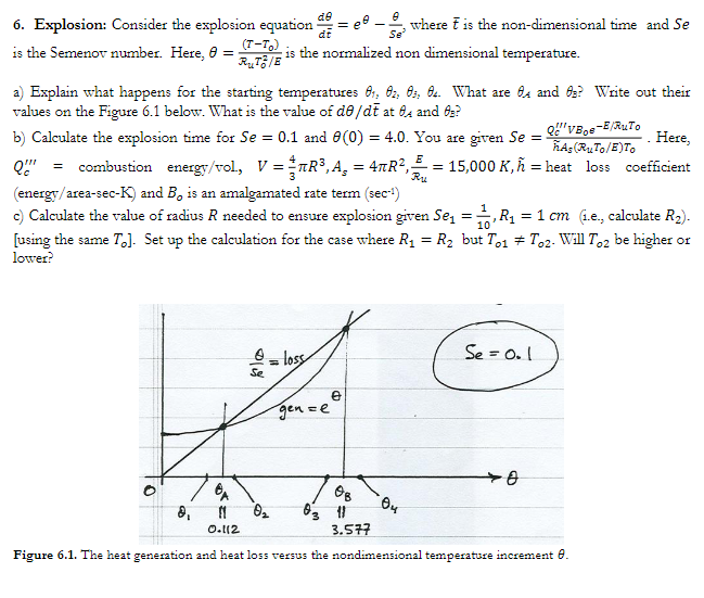 6. Explosion: Consider the explosion equation | Chegg.com