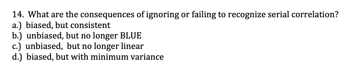 14. What are the consequences of ignoring or failing | Chegg.com