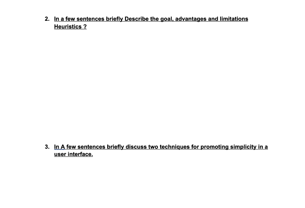 Solved 2. In a few sentences briefly Describe the goal, | Chegg.com
