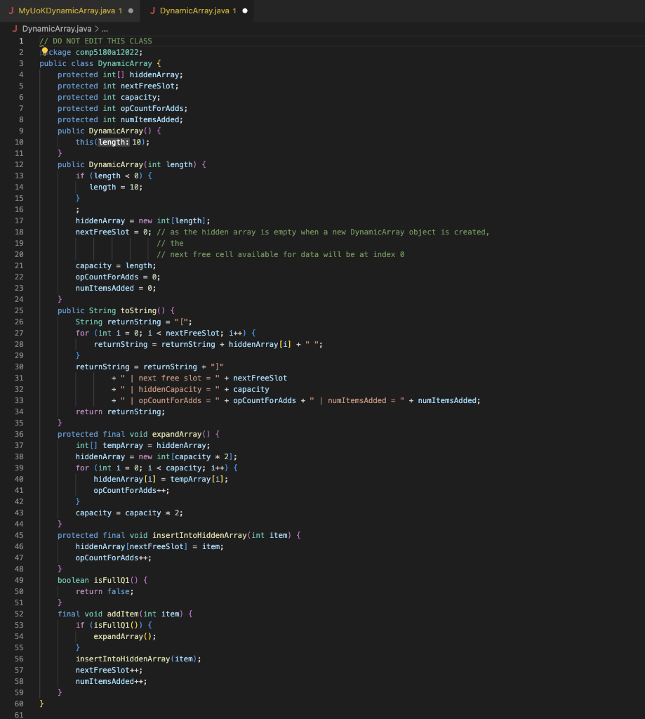 Solved General Instructions: - Complete programming tasks as | Chegg.com