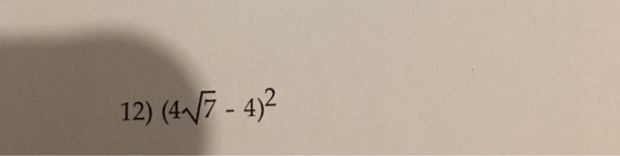 Solved 12) (47 -42 | Chegg.com