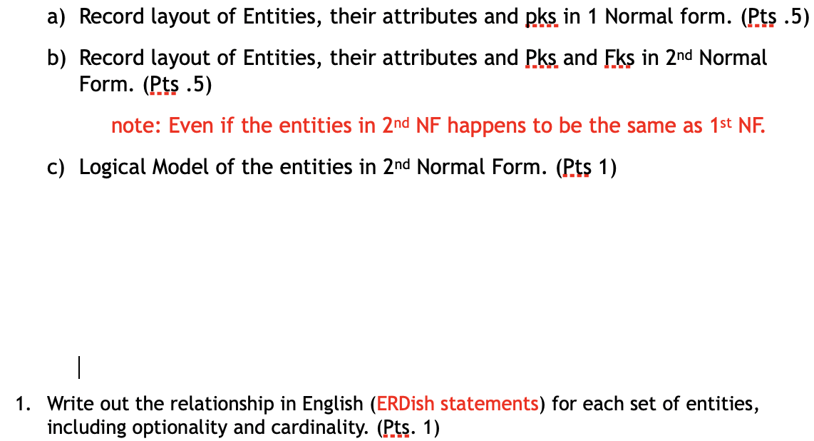 Question 1. You are student of Database Management | Chegg.com