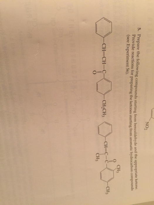 Solved Prepare the following compounds starting from | Chegg.com