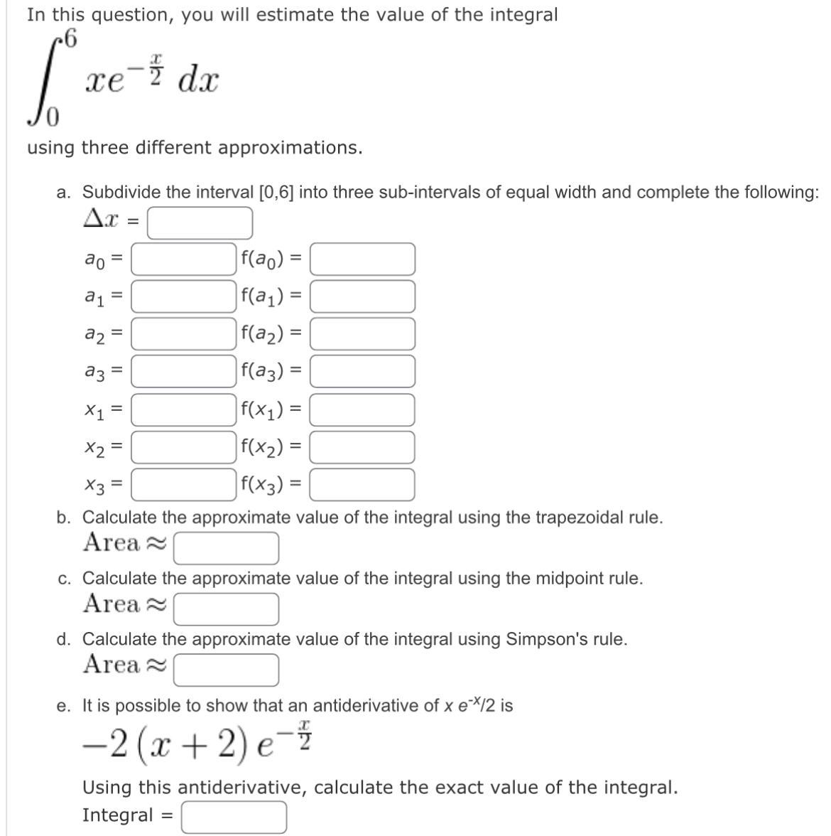 Solved In this question, you will estimate the value of the | Chegg.com