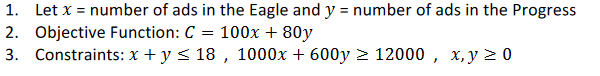 Solved 1 Use The Simplex Method To Solve The Linear 