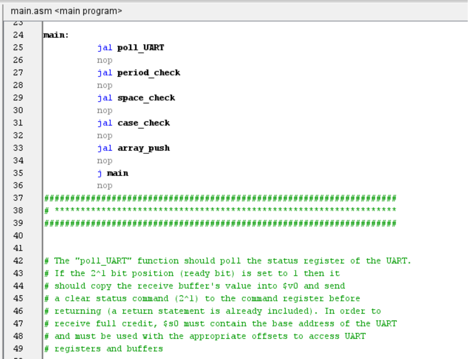 Solved The Task In this project, you will be writing a | Chegg.com
