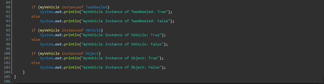 Solved D Bicycle.java D Driver.java D TwoWheeled.java D | Chegg.com
