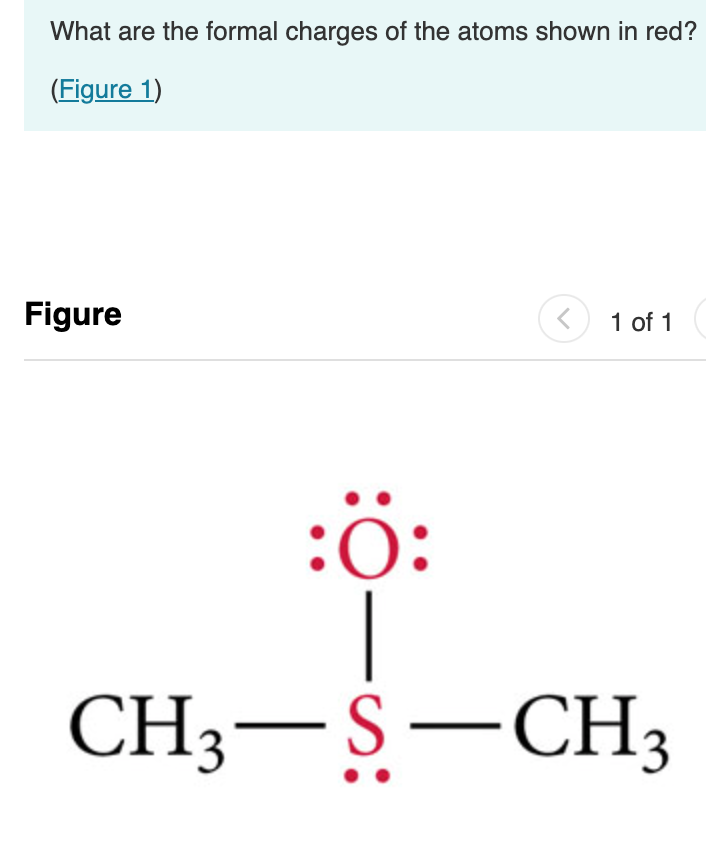 Solved “What are the formal charges of the atoms shown in | Chegg.com