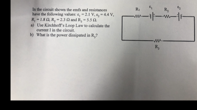 Solved R & R Å - - - -G In the circuit shown the emfs and | Chegg.com