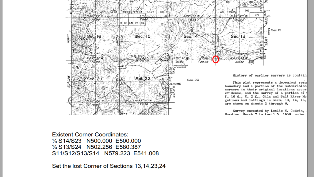 Solved Public Lands Survey Question The corner to sections | Chegg.com