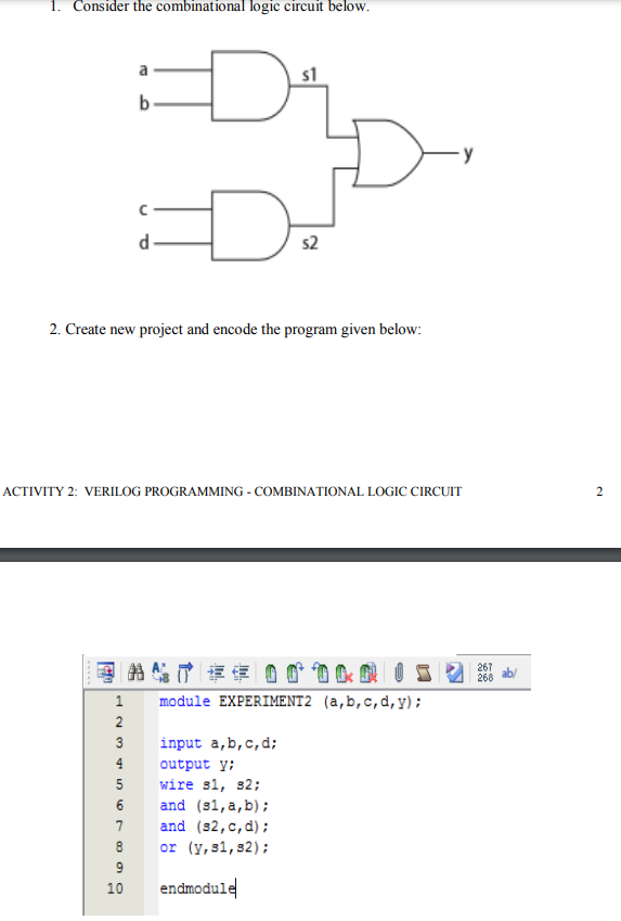 Solved 1. Consider the combinational logic circuit below. s1 | Chegg.com