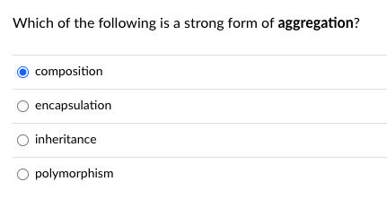 Solved Which of the following is a strong form of | Chegg.com