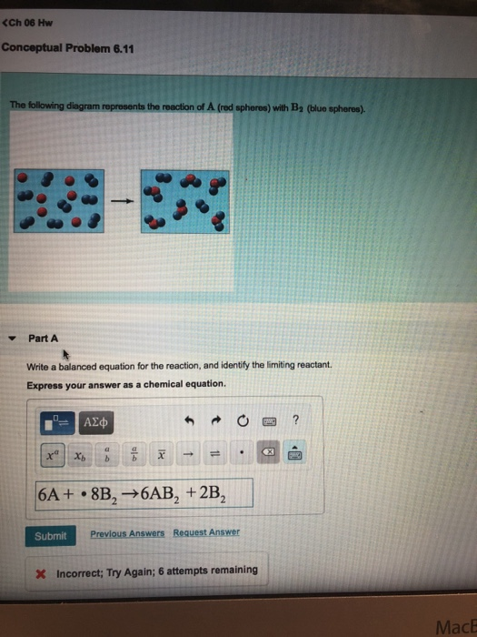 Solved Ch 06 HW Conceptual Problem 6.11 The following | Chegg.com