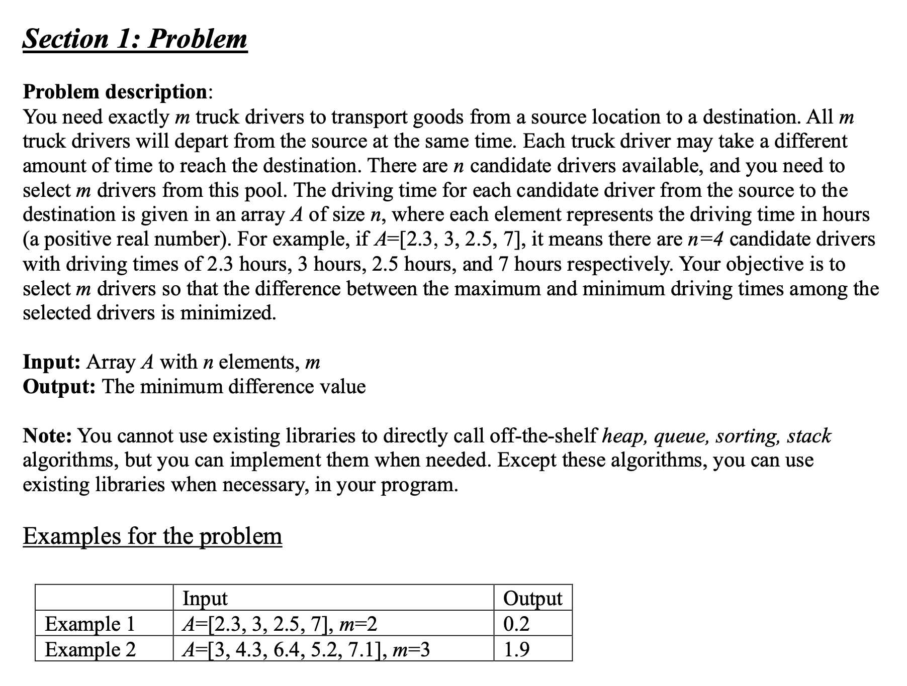 Solved Section 1 Problemproblem Description You Need