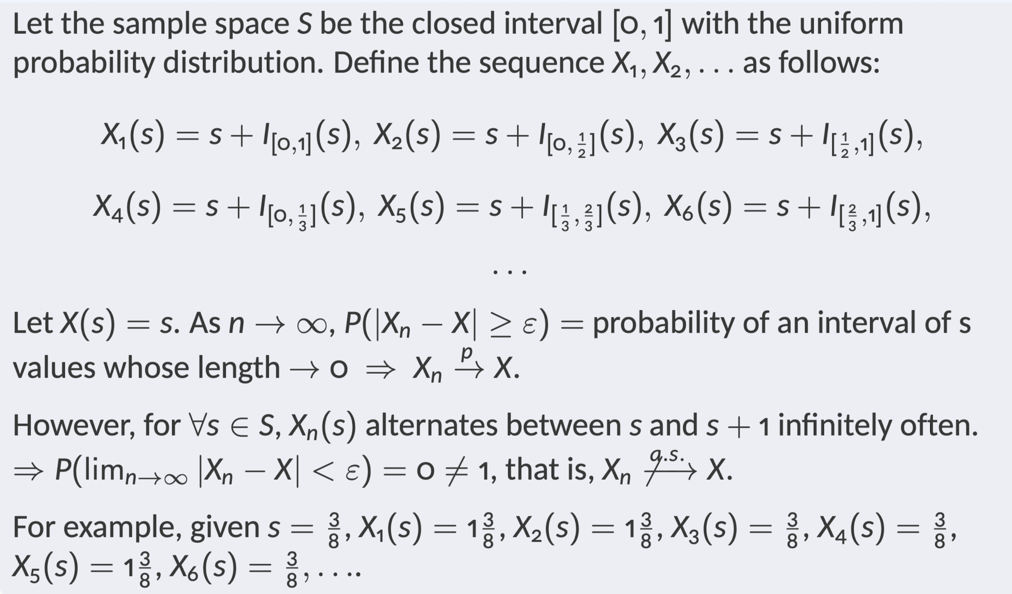 Solved Let the sample space S ﻿be the closed interval 0,1 | Chegg.com