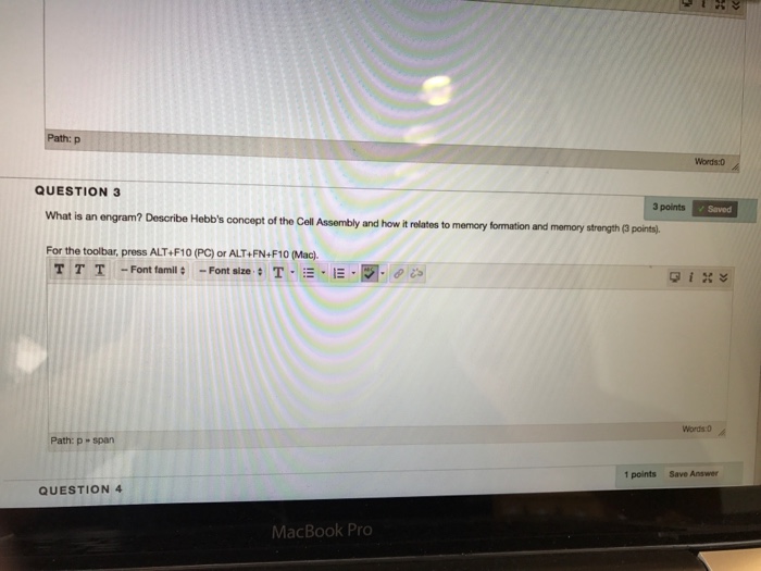Solved What is an engram? Describe Hebb's concept of the | Chegg.com