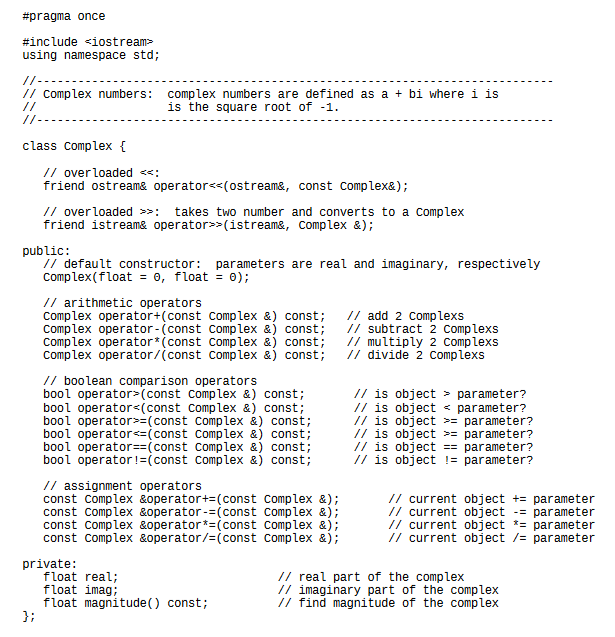 Solved 2. (10 points) Write a method to implement operator++ | Chegg.com