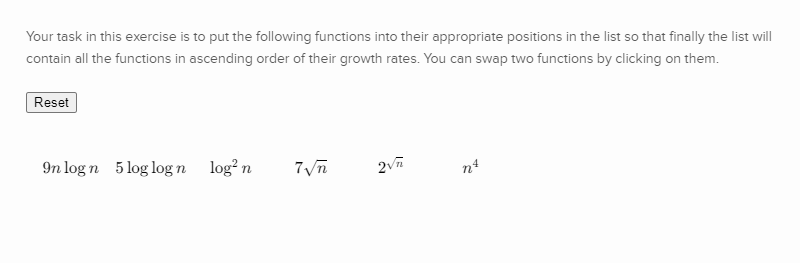 Solved Your Task In This Exercise Is To Put The Following 9666
