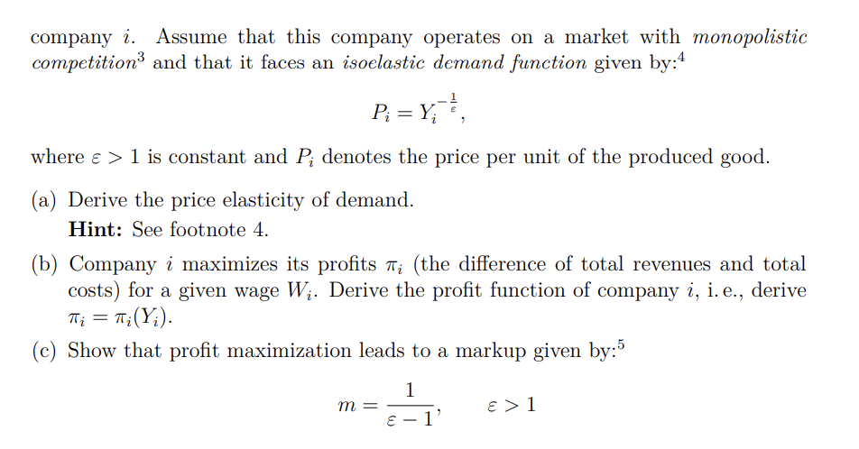 Solved 3) This exercise motivates the assumption of the | Chegg.com