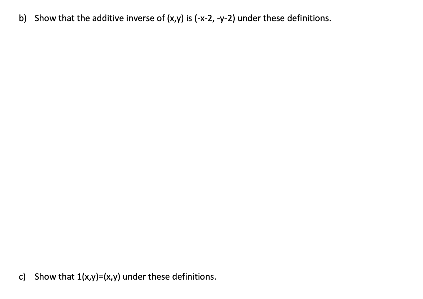 Solved 3. Consider the following: "On R2, define the | Chegg.com