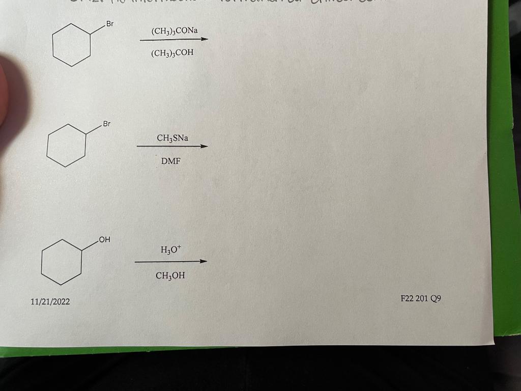 Solved draw the major product(s). indicate SN1, SN2, E1, E2. | Chegg.com