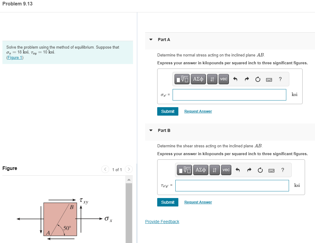 Solved Solve the problem using the method of equilibrium. | Chegg.com