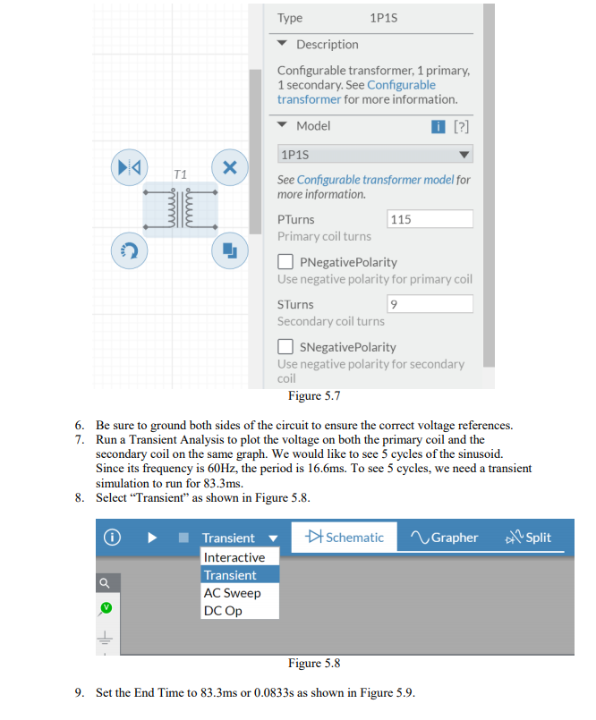 Solved Laboratory 5: Simulating Transformer in Multisim Live | Chegg.com