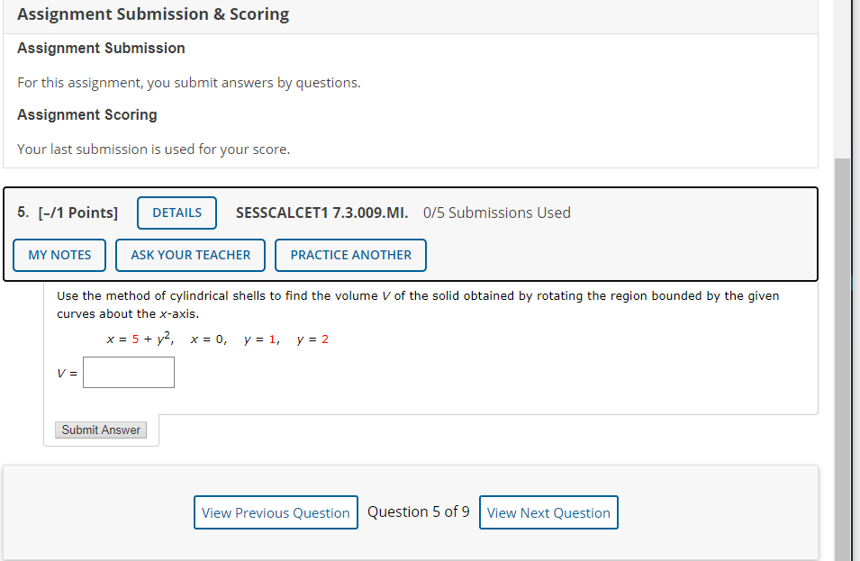 Solved Assignment Submission & Scoring Assignment Submission | Chegg.com