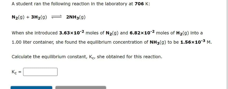 Solved Consider the following reaction: CoCl2(g) =CO(g) + | Chegg.com