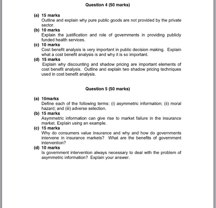 Solved SECTION A (30 marks) ANSWER THREE QUESTIONS Each | Chegg.com