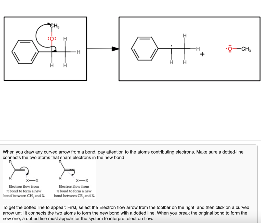 Solved Part A - Use of curved arrows in the homolytic | Chegg.com
