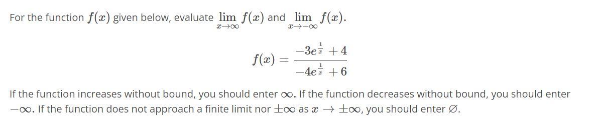 Solved For the function f(x) given below, evaluate lim f(x) | Chegg.com