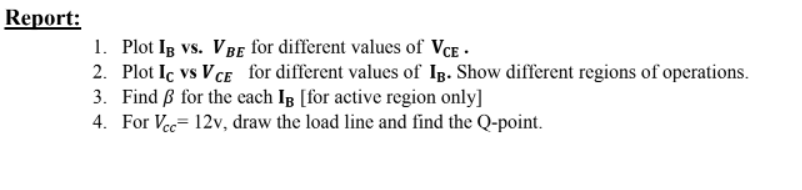 Solved 18 Ic -Active region 1.- 40A VE VEZ VCES Vces > Vcez | Chegg.com