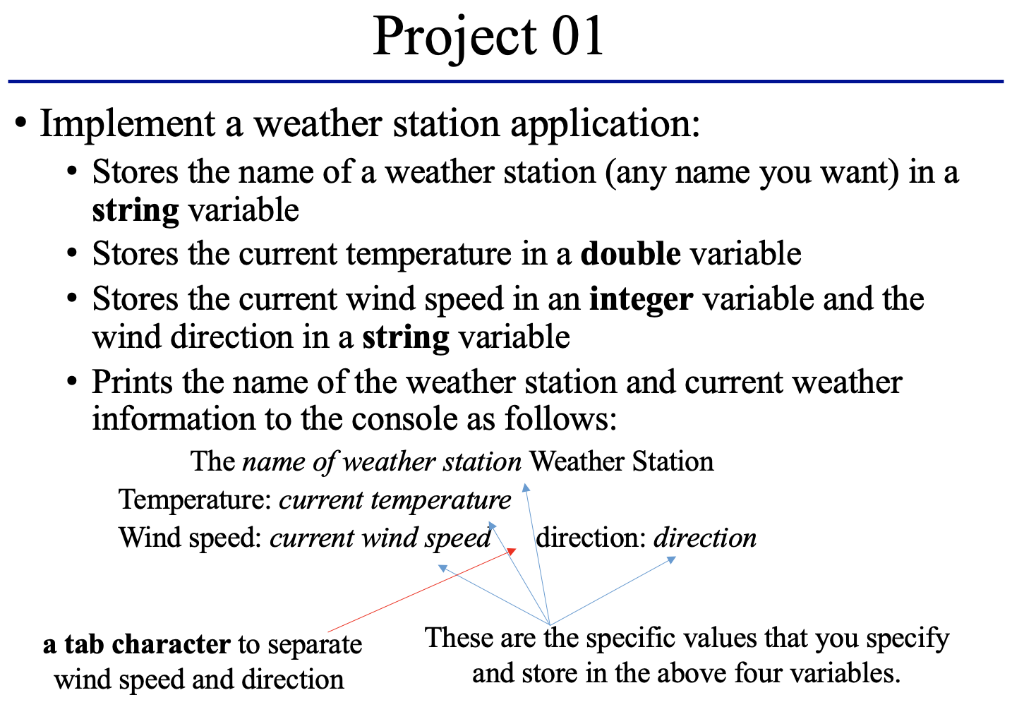 Solved Implement A Weather Station Application Stores