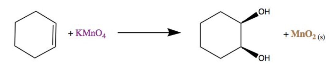 Solved H + - KMnO4 + MnO2 (s) OH Br + Br2 ***!!!!| BT | Chegg.com