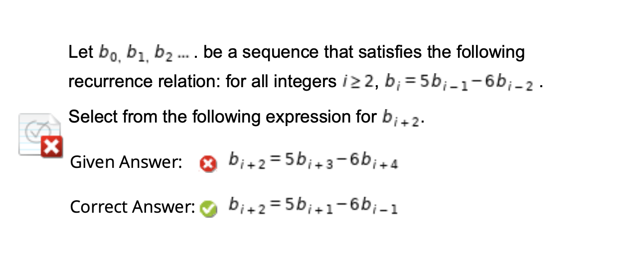 Solved Let b0,b1,b2…. be a sequence that satisfies the | Chegg.com