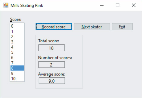 Solved Create a Windows Forms application. Use the following | Chegg.com