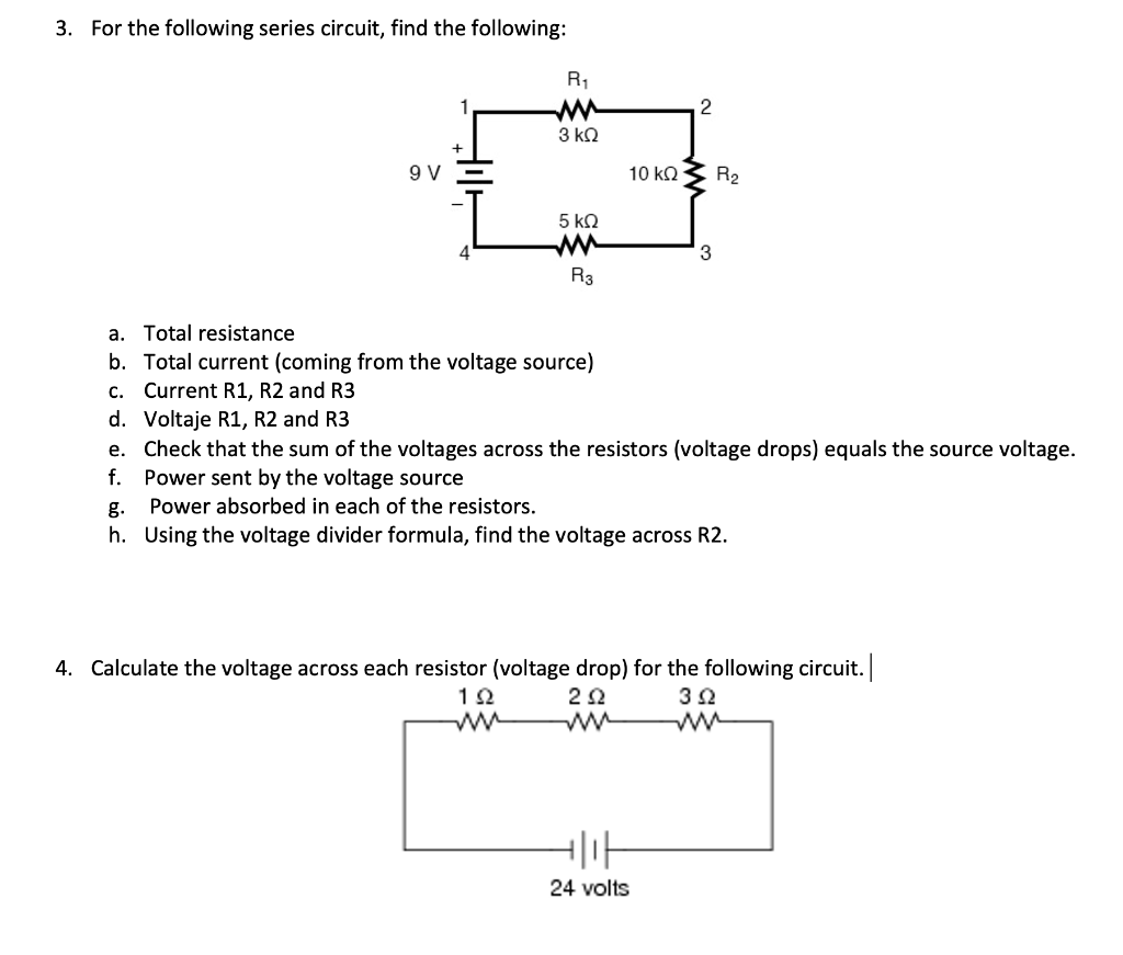 Formula For Calculating Total Voltage In A Series Circuit Wiring 