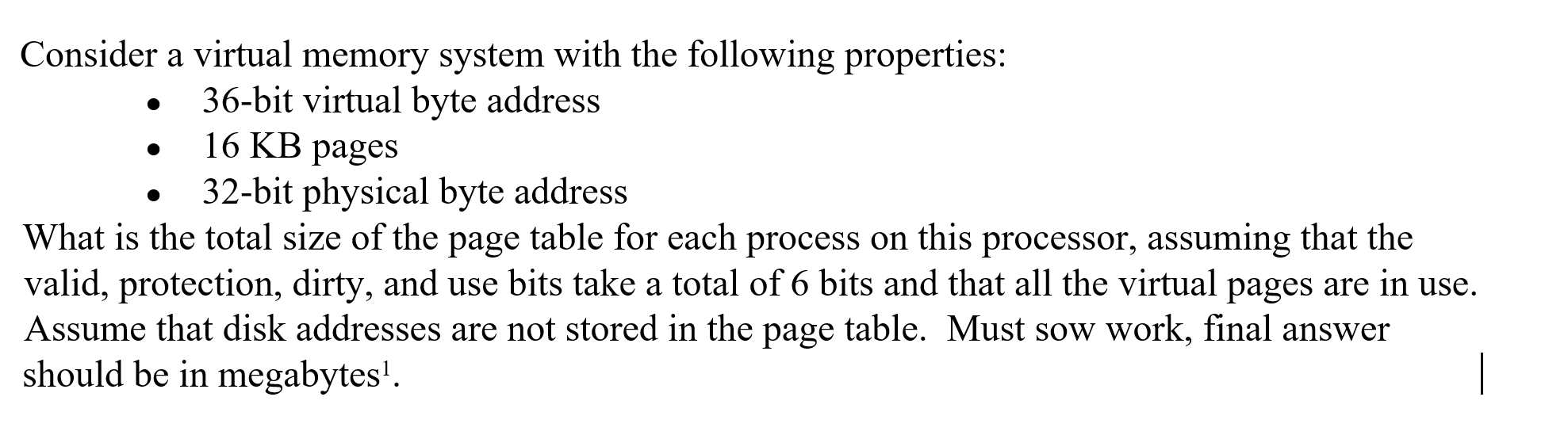 Solved Consider a processor with a 16-entry TLB that uses 2 | Chegg.com