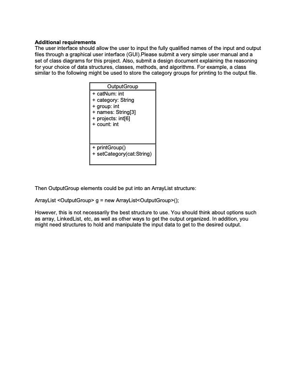 Solved Need Java Code to meet requirements. Please notice | Chegg.com