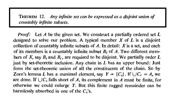 Solved Question: Why is the set L in the proof of theorem 12 | Chegg.com